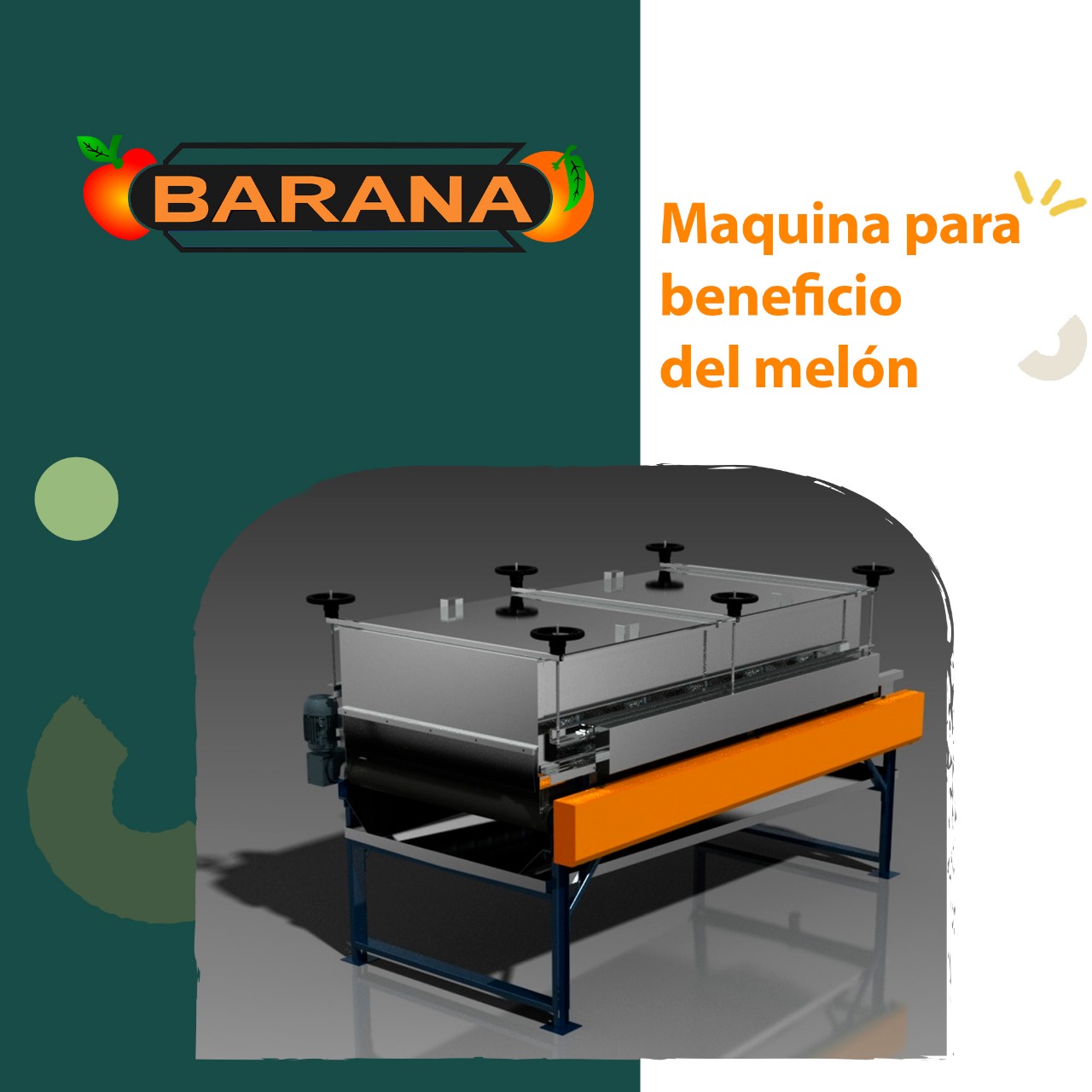 Descubre las Máquinas Procesadoras de Melón de Barana